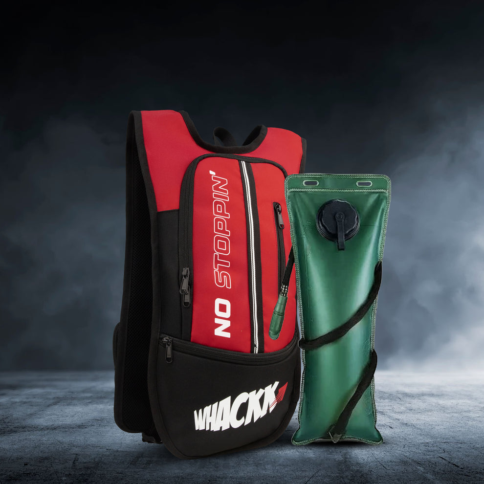 Marathon Red Running Bag |Unisex Camping & Hiking | Hydration Pouch Co ...