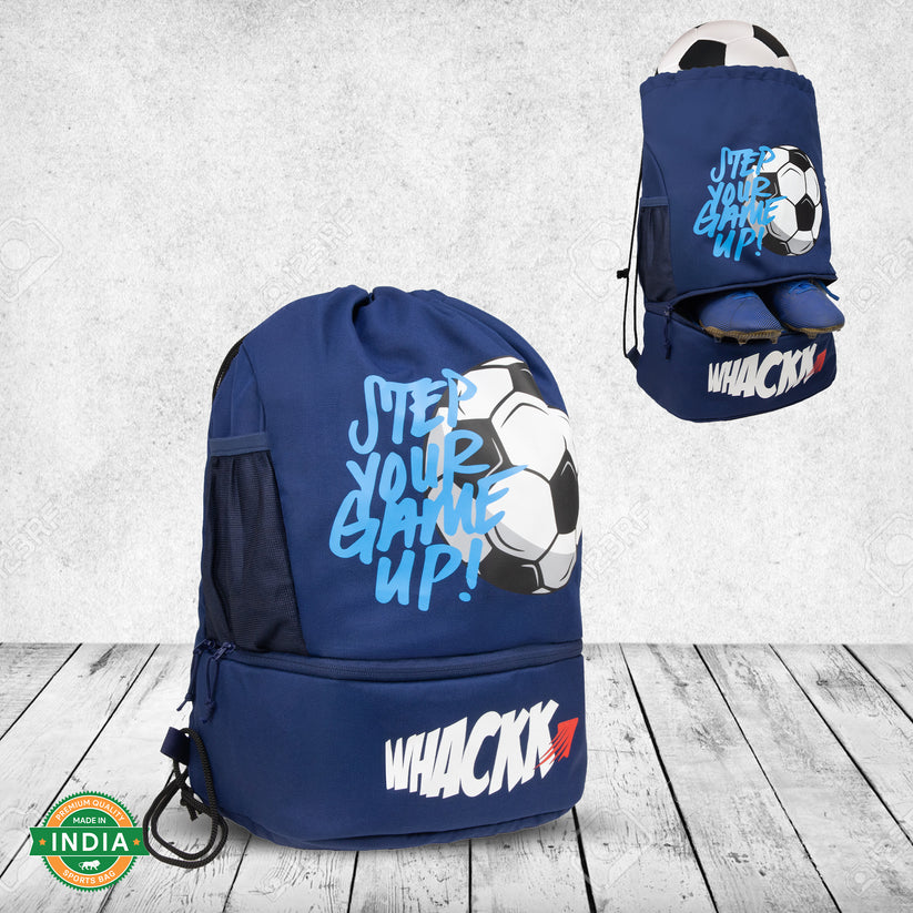 Blitz Soccer Football Kit Bag 21L Blue – Whackk