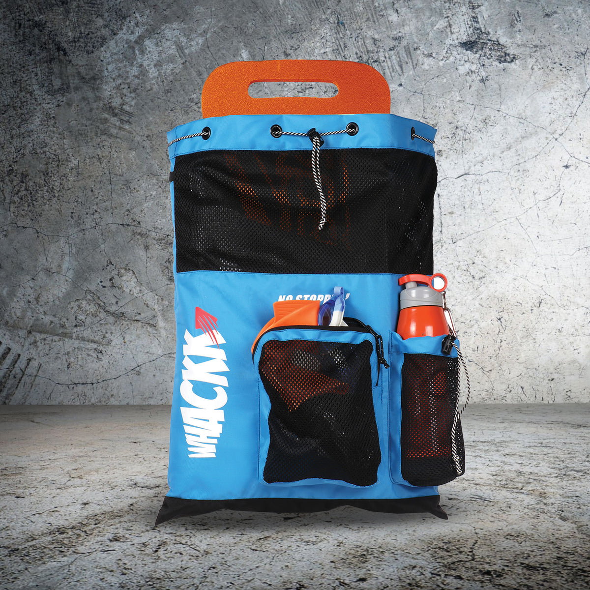 Aqua Blue Unisex Swimming Bag |Water Sports |Dry Bags |Wet Pocket |Acc ...